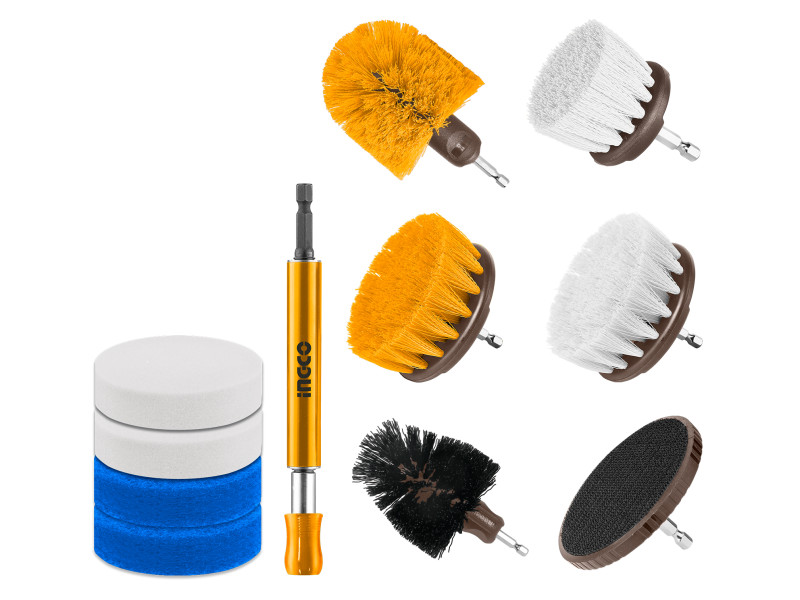 Barkács gépek | INGCO Kefe készlet 11 részes bit befogású | Péter ...